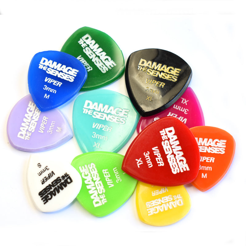 3mm Acrylic Guitar Picks - VIPER – Damage The Senses